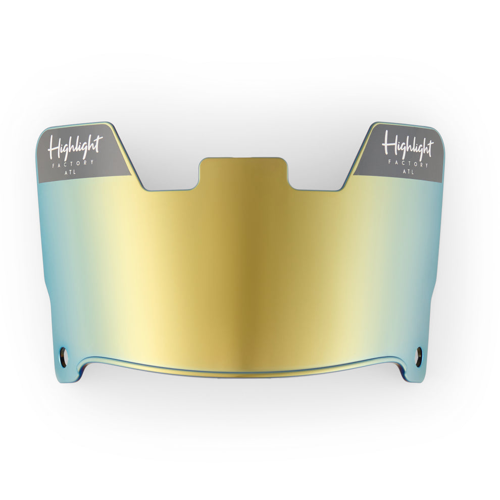 Football Face Guard – Lightweight Curved Visor-Style Face Shield with ...